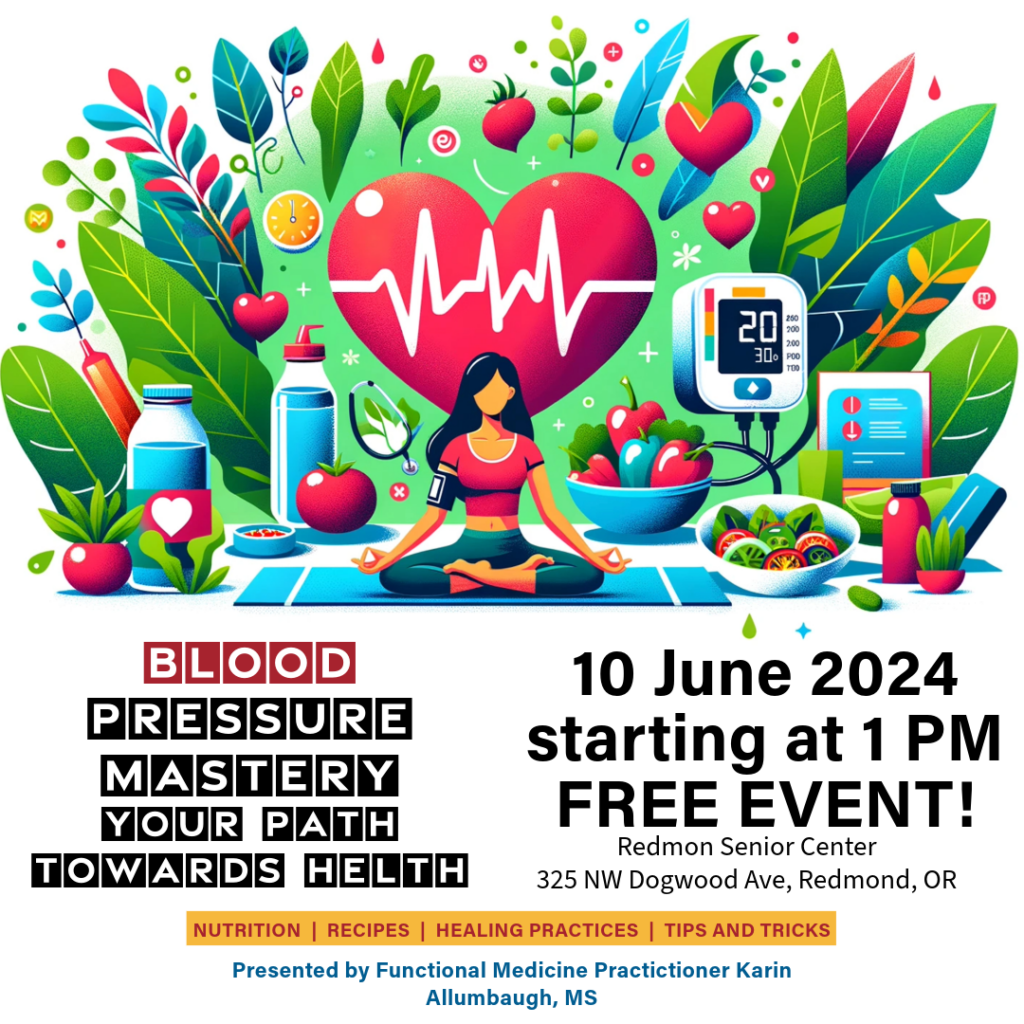 Redmond Senior Center Hosts Free Blood Pressure Mastery Class – KTVZ Events