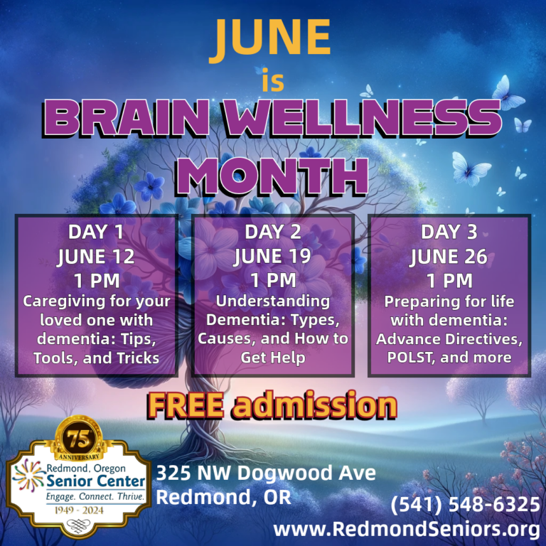 Redmond Senior Center and Partners In Care Partner to Provide Brain ...