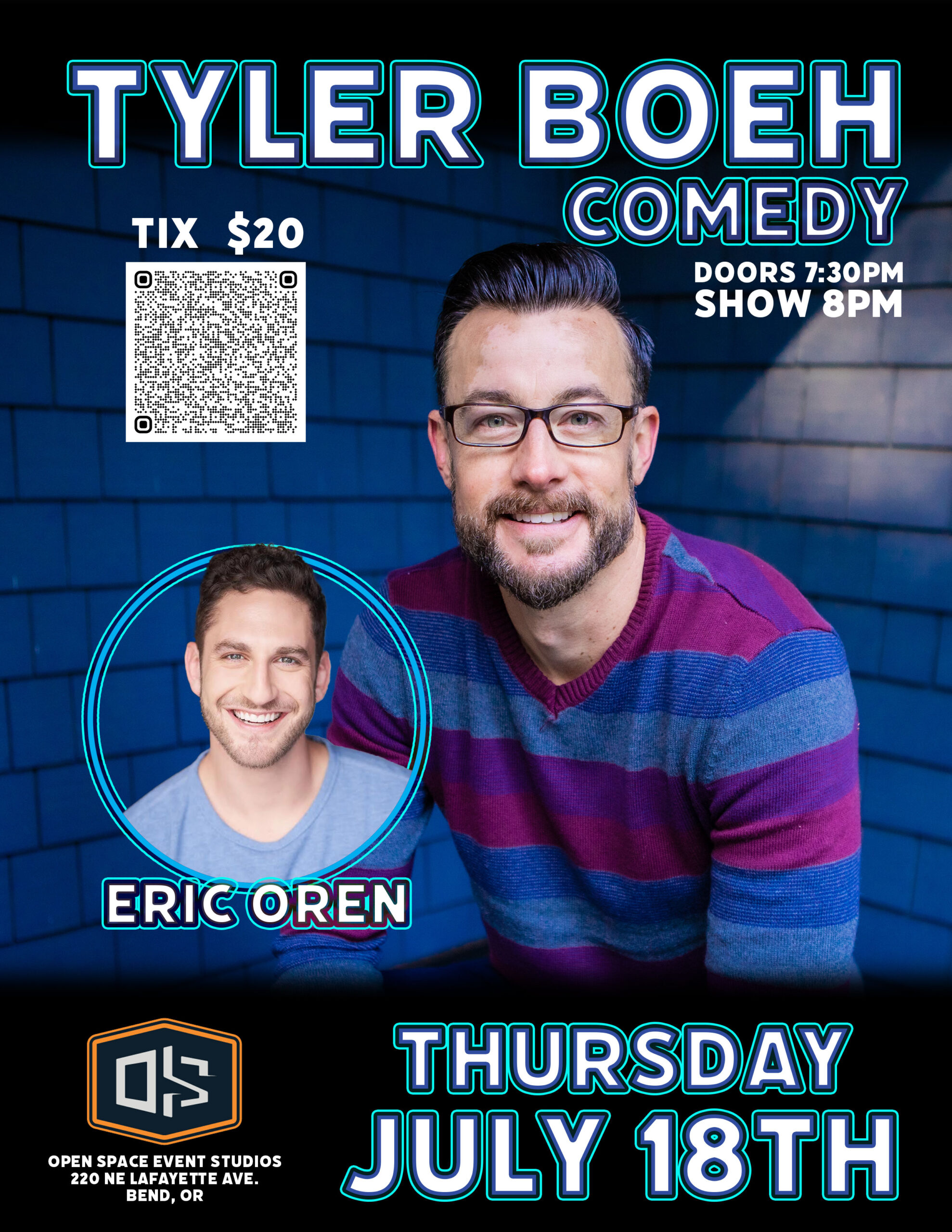 Comedian Tyler Boeh Live in Bend – KTVZ Events