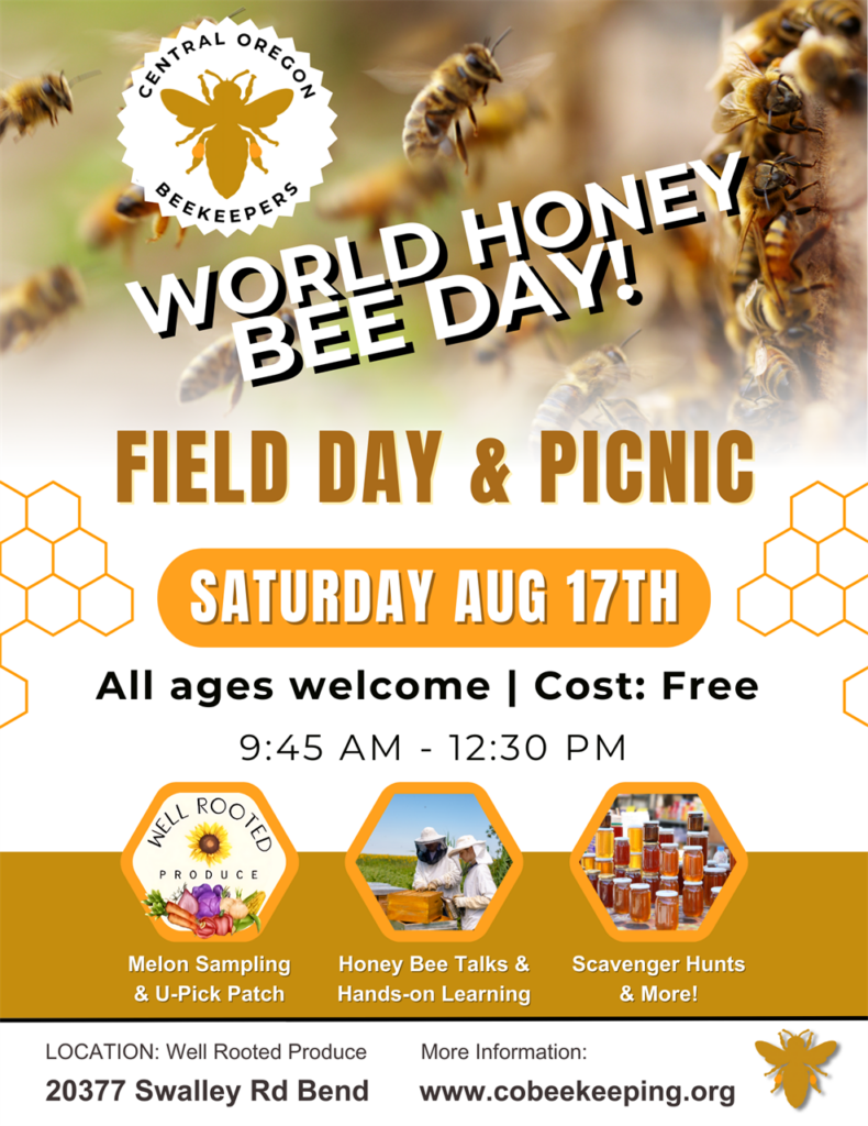 World Honey Bee Day – Picnic & Field Day – KTVZ Events