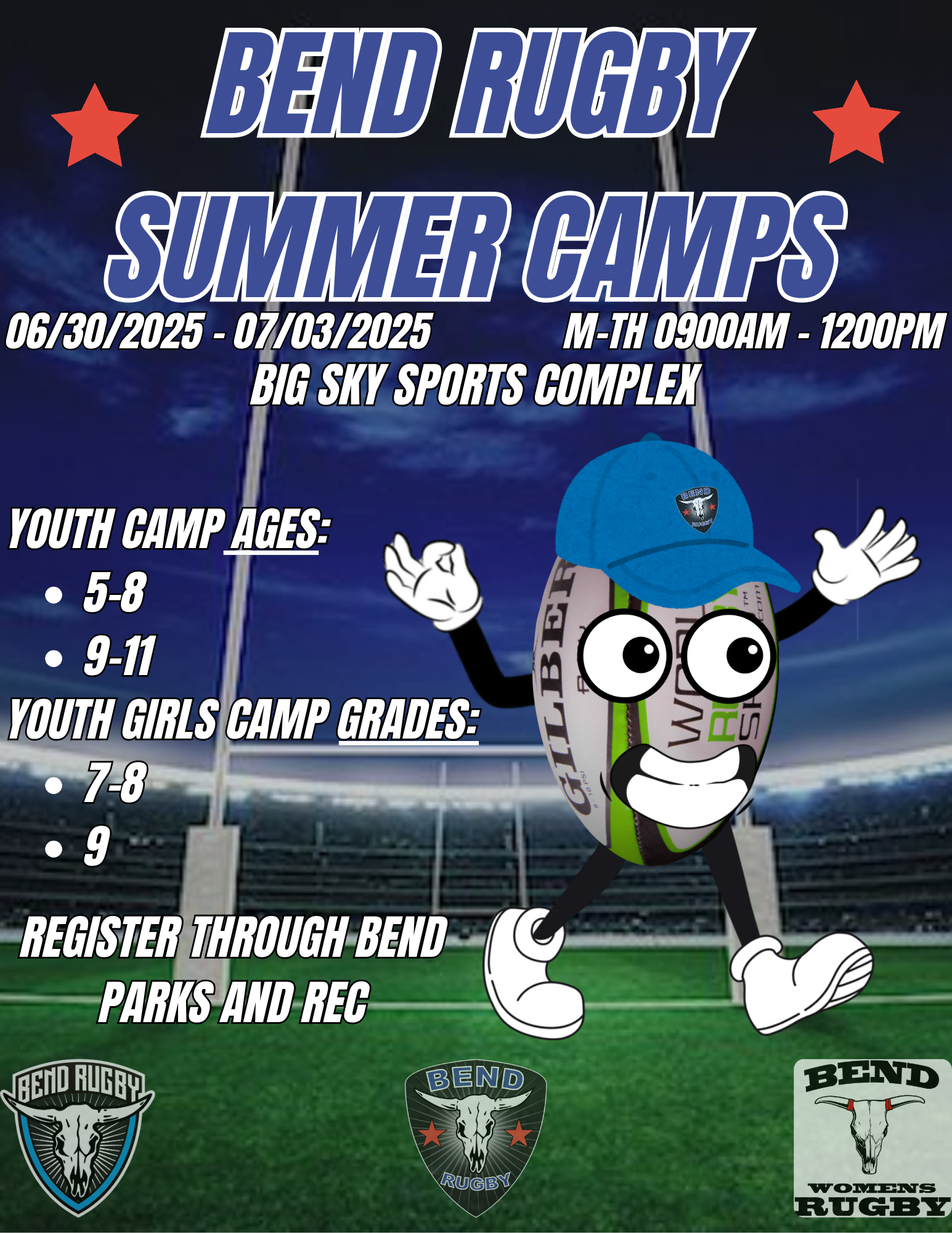 Bend Rugby Summer Camps – KTVZ Events
